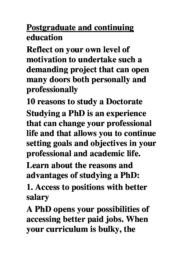 (PDF) Postgrado y educación continua.