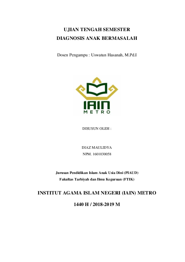 (DOC) UTS PIE.docx | Monica Arianti Karlinda - Academia.edu