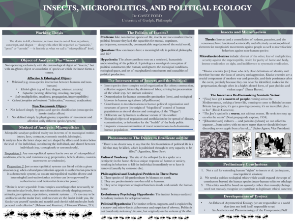 (PDF) Insects, Micropolitics, and Political Ecology