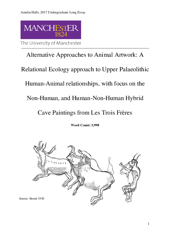 (PDF) Alternative Approaches to Animal Artwork: A Relational Ecology ...