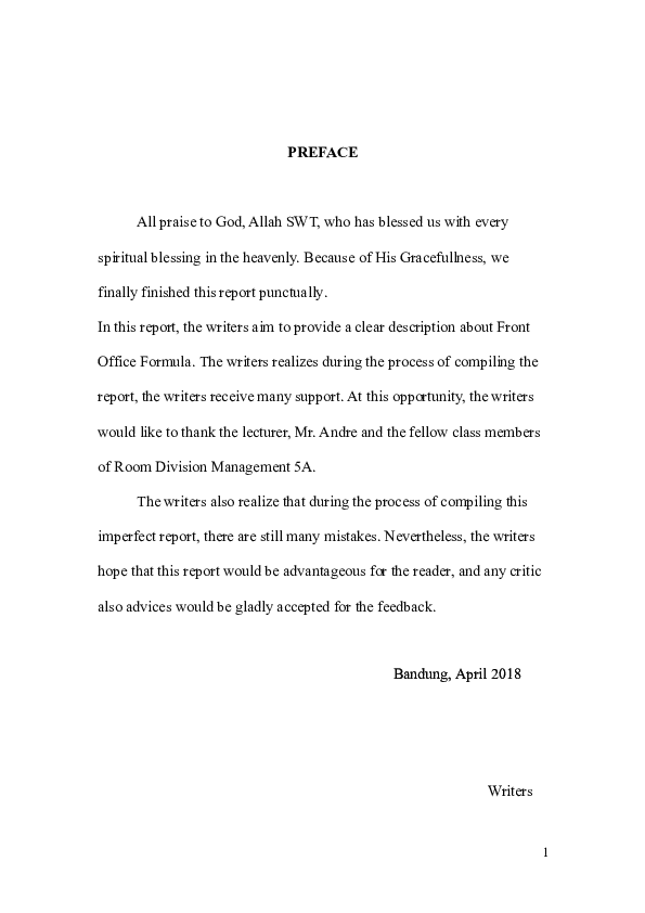 (DOC) FRONT OFFICE FORMULA PAPER