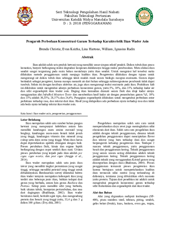 Budidaya Ikan Wader Pdf - InfoAkuakultur.com