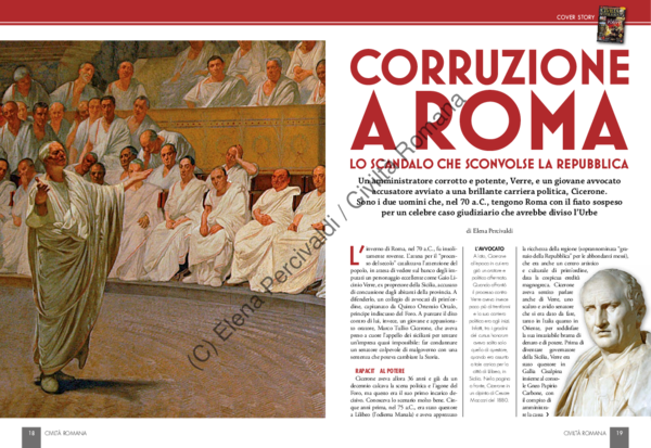 (PDF) Processo contro Verre. Corruzione a Roma: lo scandalo che ...