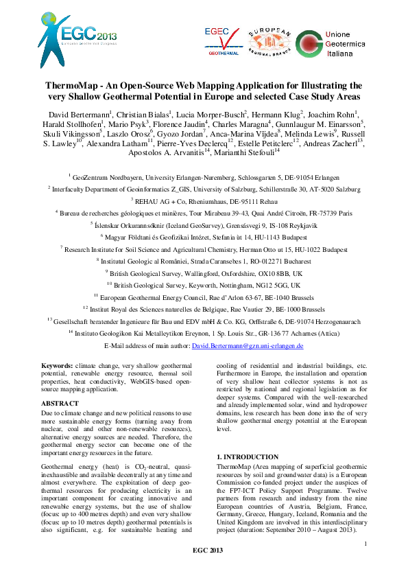 (PDF) ThermoMap -An Open-Source Web Mapping Application for Illustrating the very Shallow ...