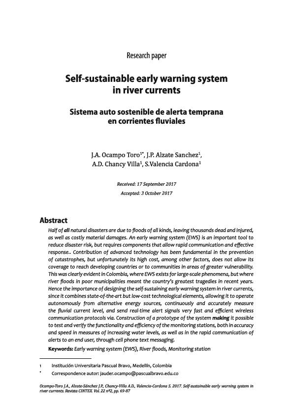 (PDF) Self-sustainable early warning system in river currents Sistema ...