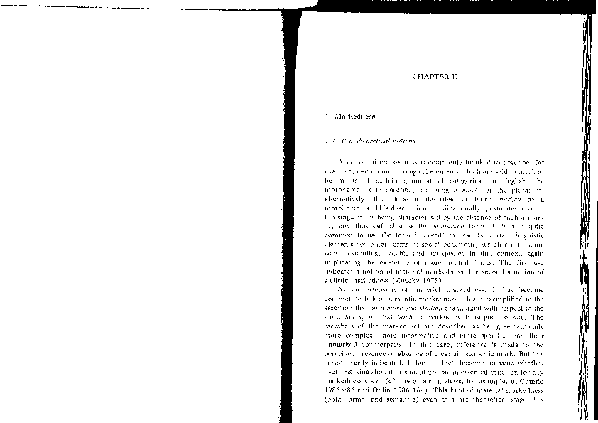 (PDF) Markedness in English discourse. A semiotic approach. Chapters 2,3