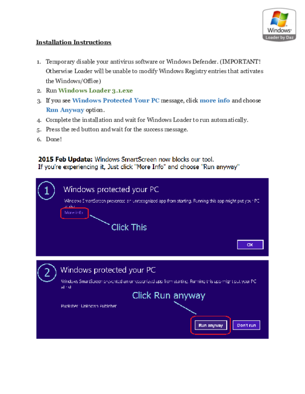 (DOC) Installation Instructions | IDEN ULYANUDIN - Academia.edu