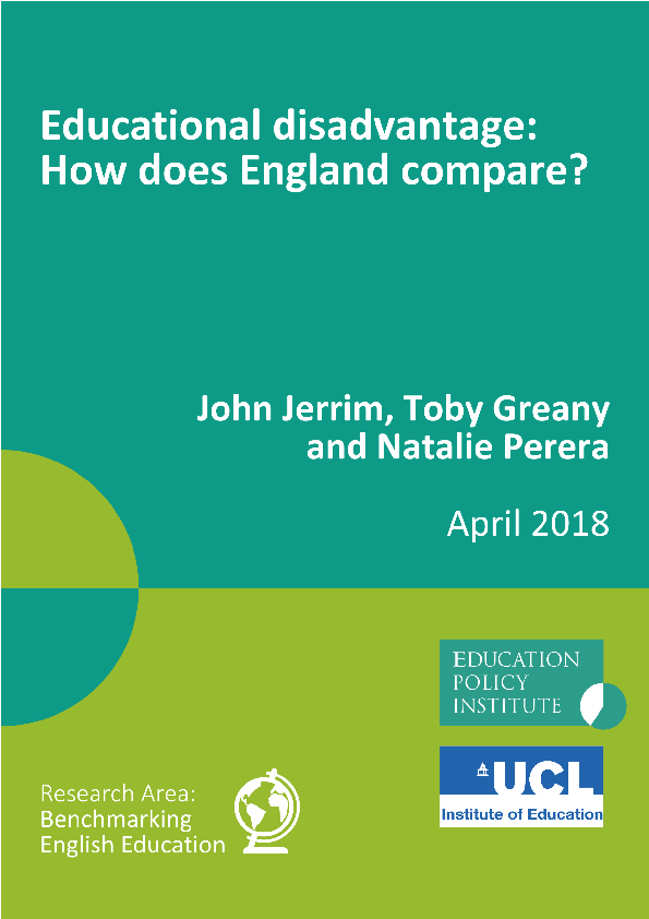 (PDF) Educational-Disadvantage-England | Toby Greany - Academia.edu
