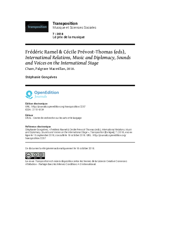 (PDF) Review: Frédéric Ramel & Cécile Prévost-Thomas (eds ...