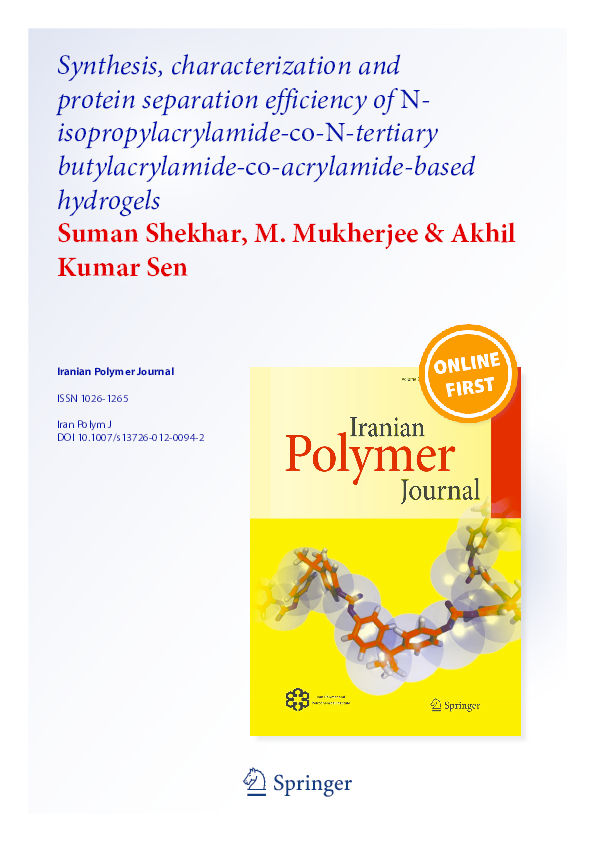 (PDF) Iranian Polymer Journal