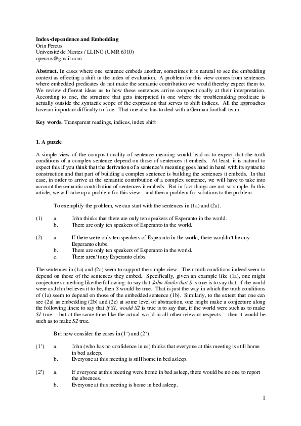 (PDF) Index-dependence and Embedding [SemCom 2020, prefinal version ...