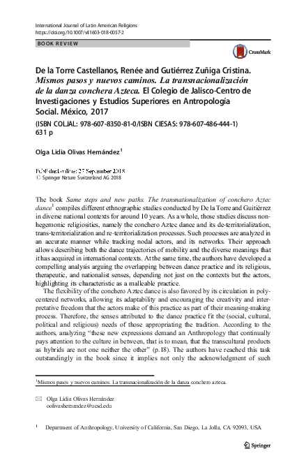 (PDF) Mismos Pasos y Nuevos Caminos. La Transnacionalización de la ...