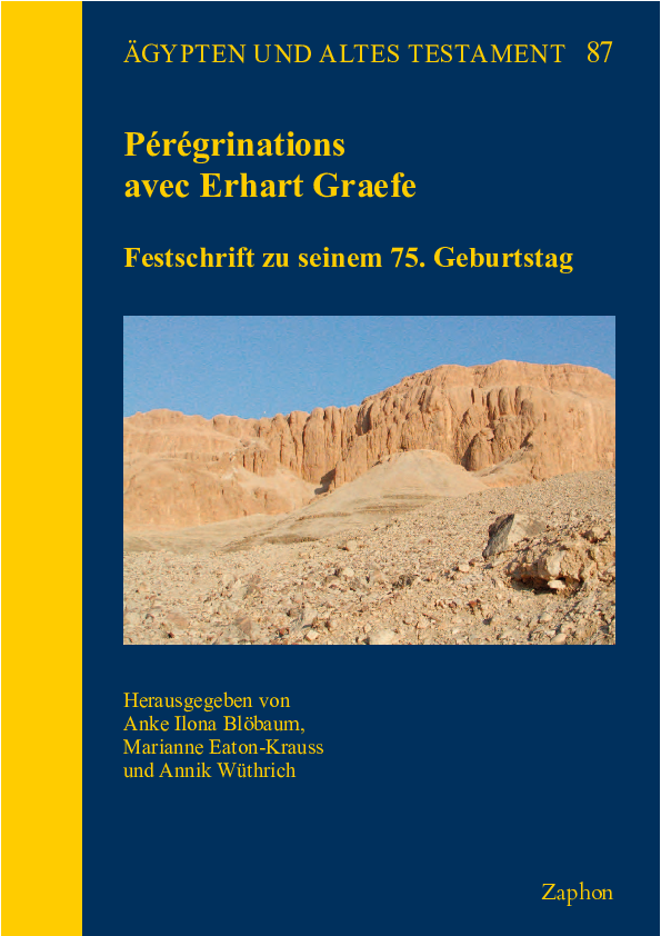 (PDF) Ein Beitrag zur regionalen Prosopografie des Neuen Reiches (III ...