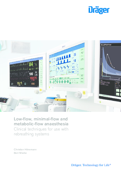 (PDF) Low-flow, minimal-flow and metabolic-flow anaesthesia Clinical ...