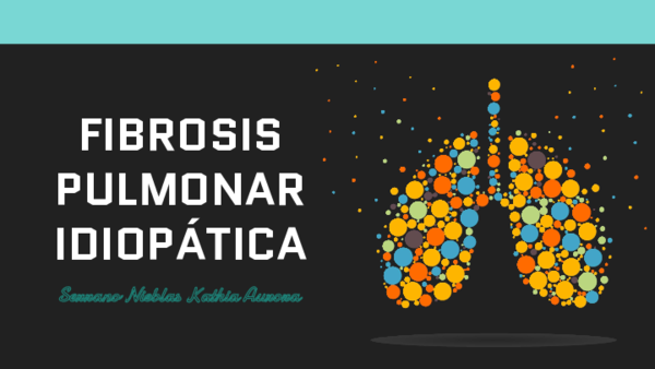 (PDF) FIBROSIS PULMONAR IDIOPÁTICA