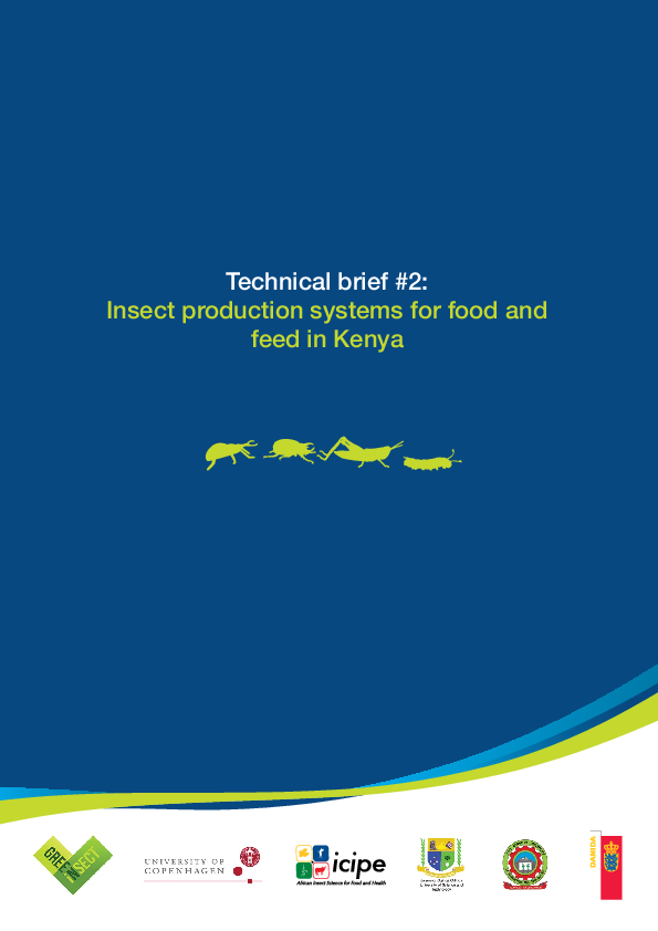 (PDF) Technical brief #2: Insect production systems for food and feed ...