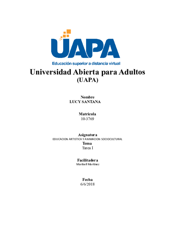(DOC) Universidad Abierta para Adultos (UAPA