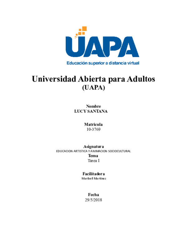 (DOC) Universidad Abierta para Adultos (UAPA