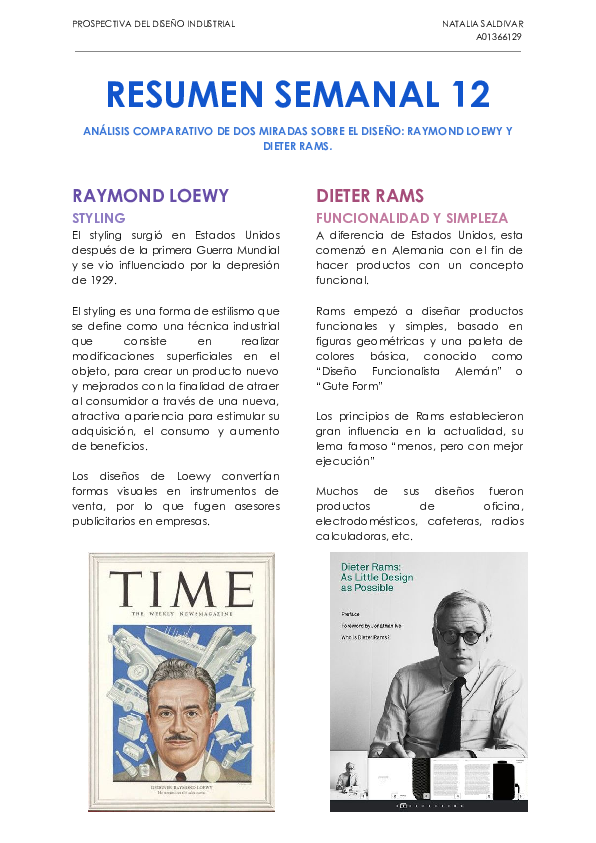 (PDF) RESUMEN SEMANAL 12 ANÁLISIS COMPARATIVO DE DOS MIRADAS SOBRE EL ...
