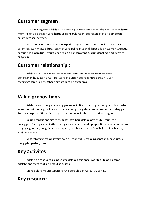 (DOC) Customer segmen