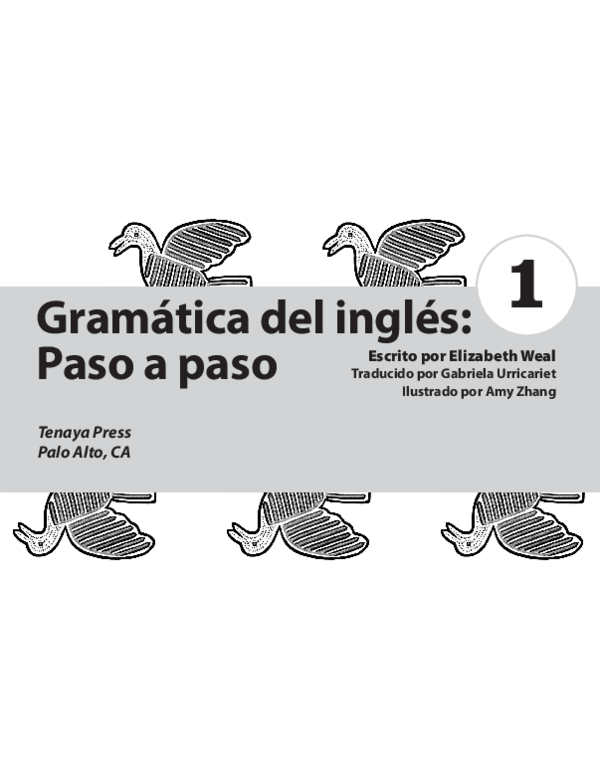 (PDF) Gramática del inglés: Paso a paso