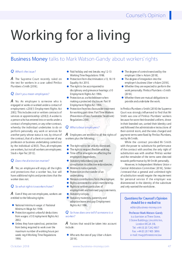 (PDF) Workers Rights