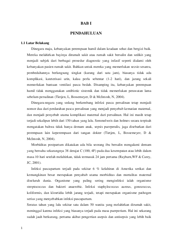 (DOC) Bahan Infeksi Postpartum