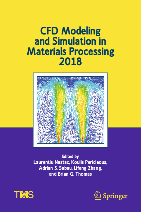 (PDF) CFD Modeling and Simulation in Materials Processing 2018