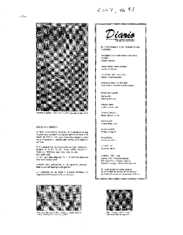 (PDF) Robichaux Mesoamerica Diario Campo