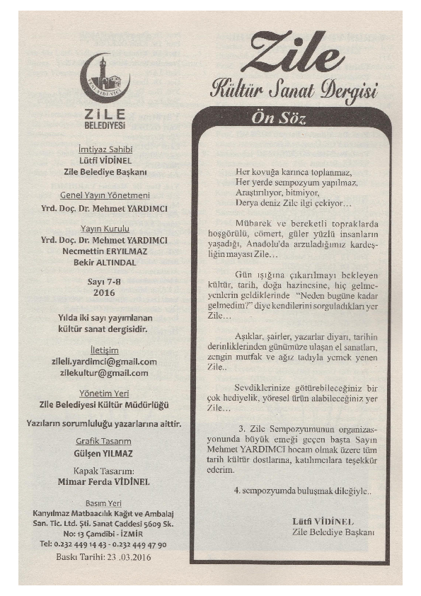 (PDF) Roman and early Byzantine sarcophagi from Zile (ancient Zela) in ...