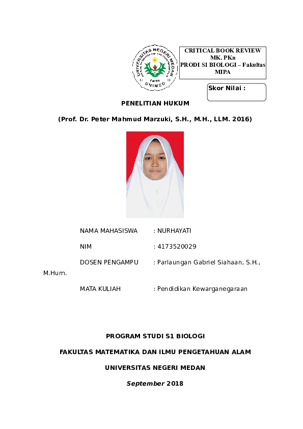 (DOC) CBR PKN NURHAYATI