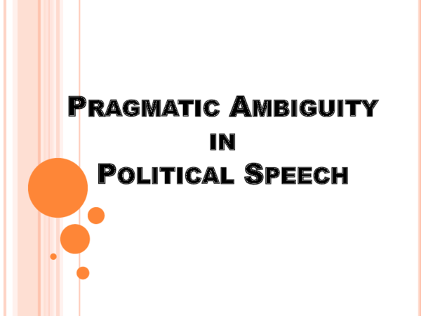 (PPT) Pragmatic Ambiguity