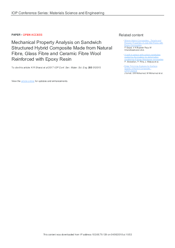 (PDF) IOP Conference Paper