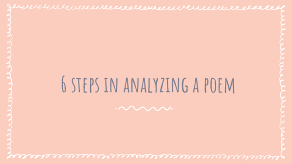 (PPT) SIX STEPS IN POEM ANALYSIS