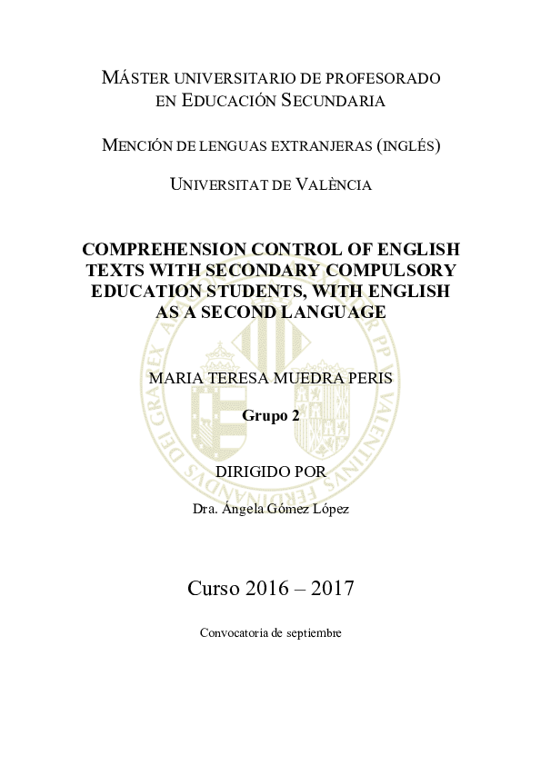 PDF COMPREHENSION CONTROL IN SECONDARY EDUCATION Maria Teresa pdf-comprehension-control-in-secondary-education-maria-teresa