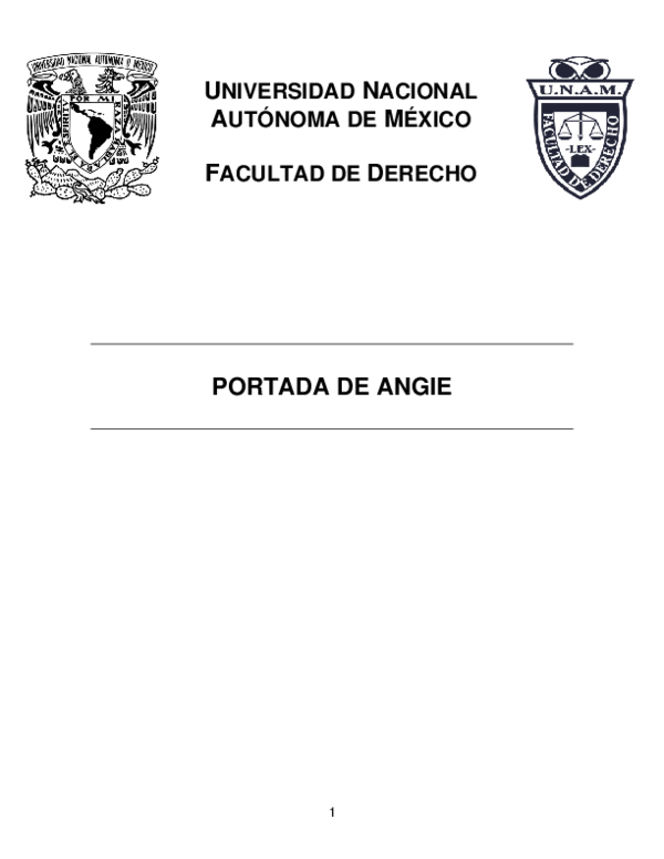 (DOC) UNIVERSIDAD NACIONAL AUTÓNOMA DE MÉXICO FACULTAD DE DERECHO ...