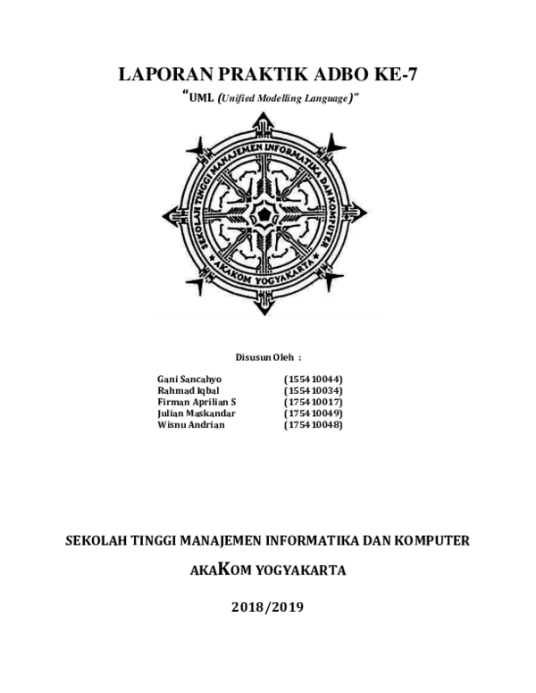 (DOC) UML (Unified Modelling Language) SEKOLAH TINGGI MANAJEMEN ...