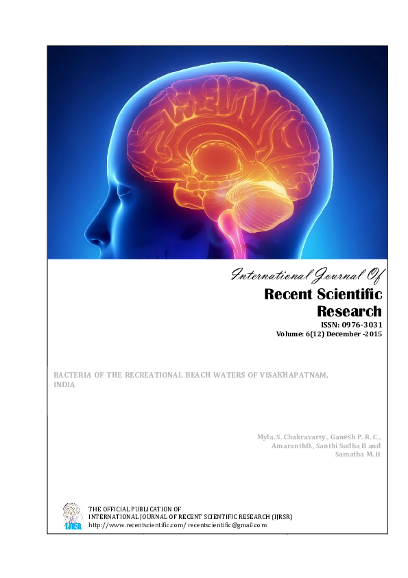 (PDF) International Journal Of Recent Scientific Research International ...