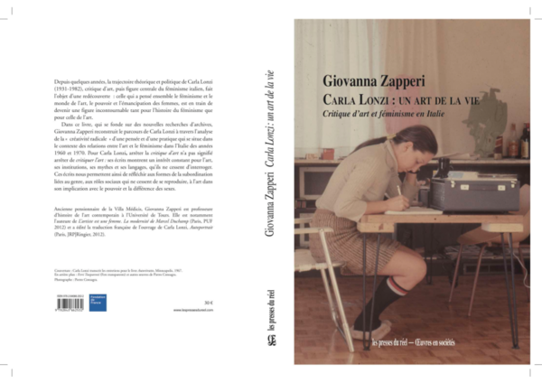 (PDF) Carla Lonzi: Un art de la vie. Critique d'art et féminisme en Italie