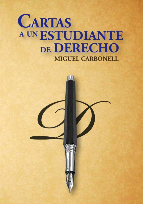 (PDF) Miguel carbonell cartas a un estudiante