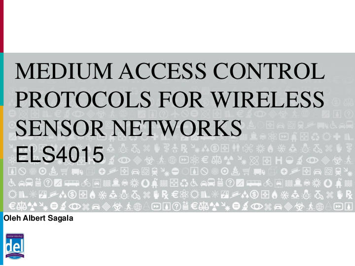 Ppt Pertemuan05 Mac Protocols For Wireless Sensor Network Pptx