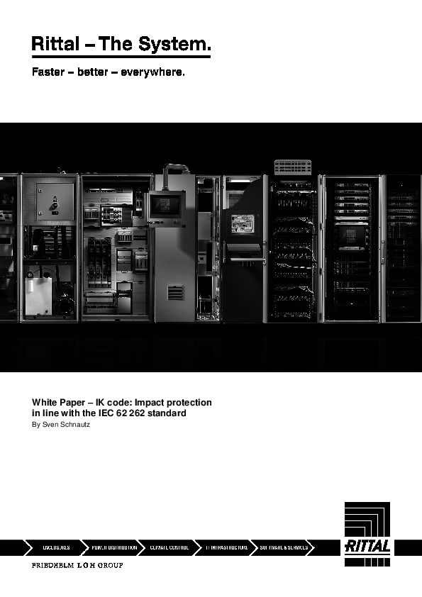 (PDF) White Paper – IK code: Impact protection in line with the IEC 62 ...