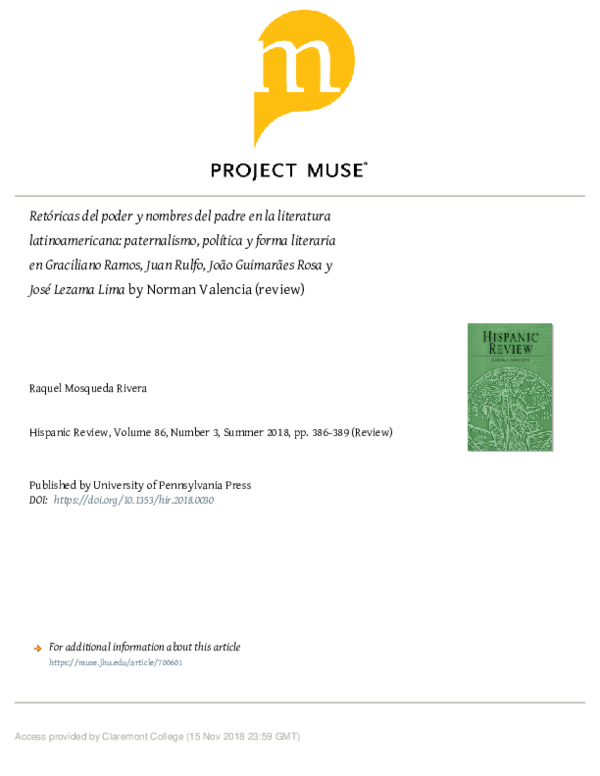 (PDF) Reseña, Retóricas del poder, por Raquel Mosqueda Rivera.