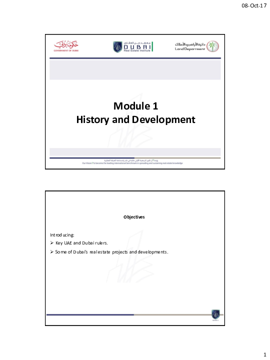 (PDF) Module 1 History and Development