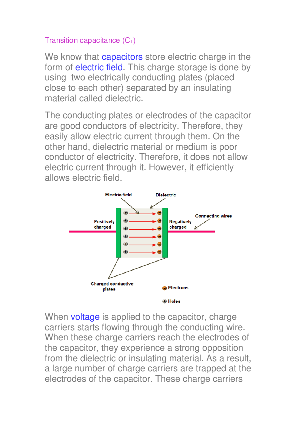 (DOC) Transition capacitance