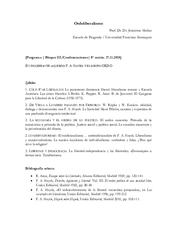 (PDF) Ordoliberalismo_8a sesión | Jerónimo Molina Cano - Academia.edu