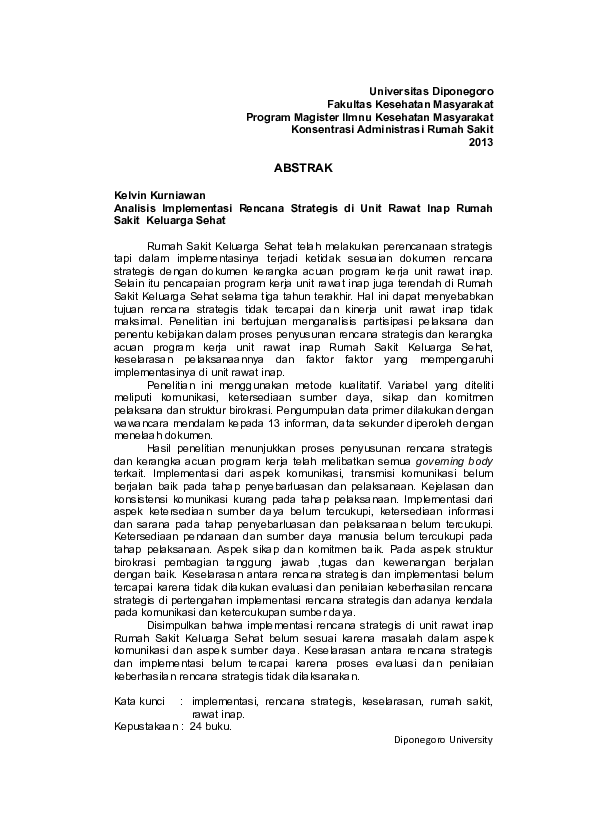 (DOC) Universitas Diponegoro | keno trajang - Academia.edu