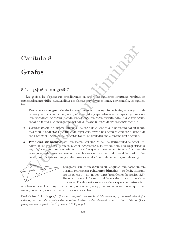 (PDF) Grafos 8.1. ¿Qué es un grafo