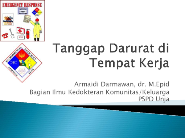 (PDF) Tanggap darurat di tempat kerja