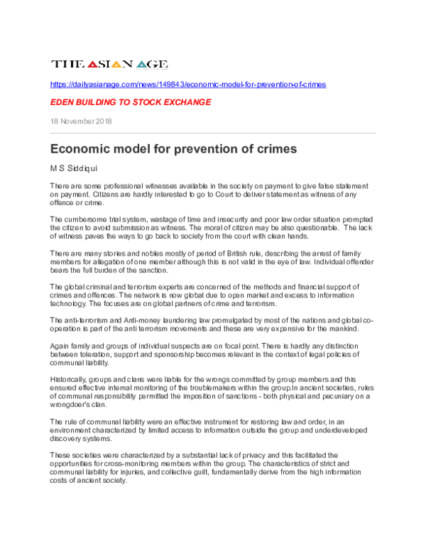 (DOC) economic-model-for-prevention-of-crimes EDEN BUILDING TO STOCK ...